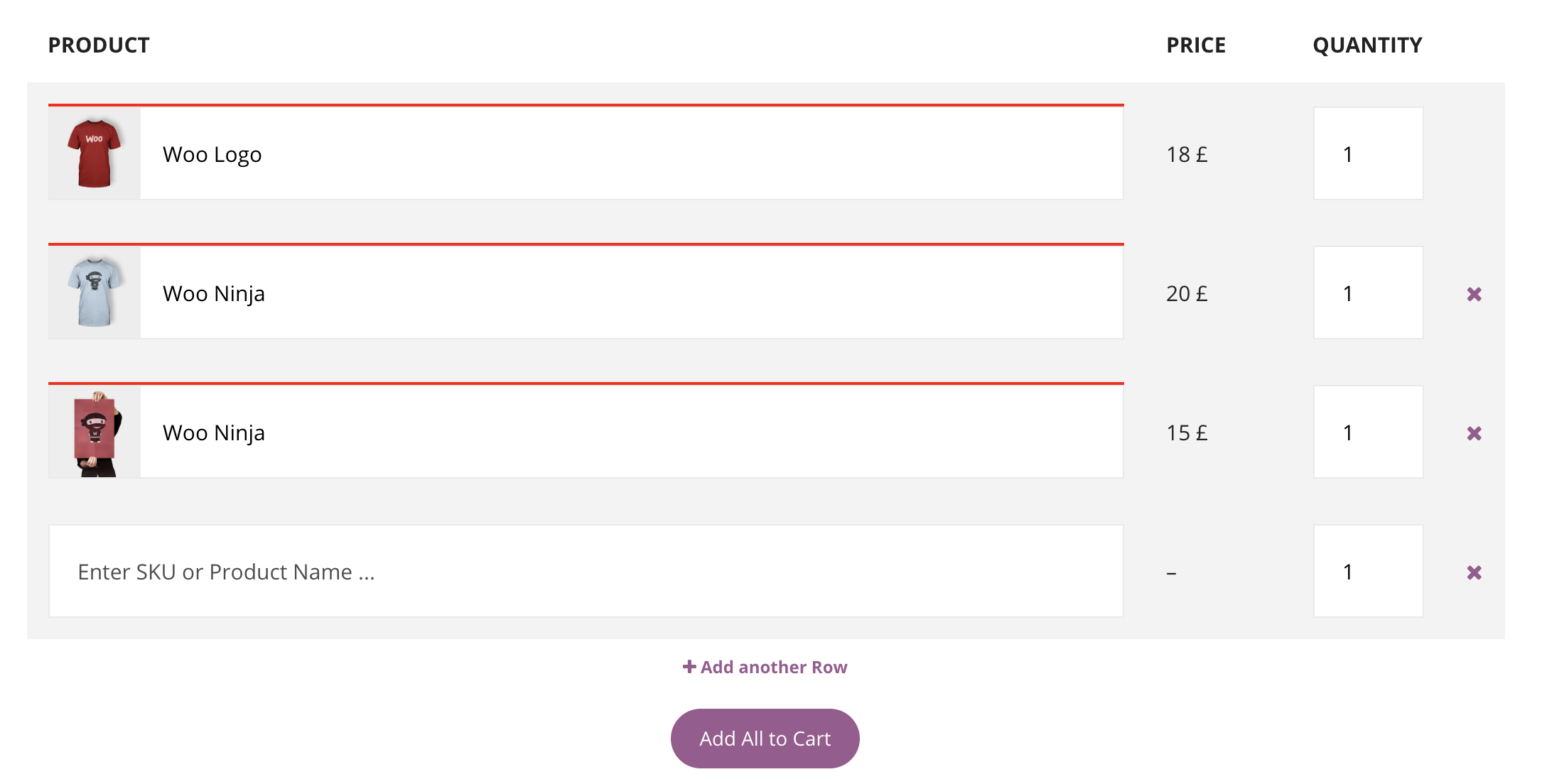 WooCommerce B2B Quick Order by welaunch | CodeCanyon